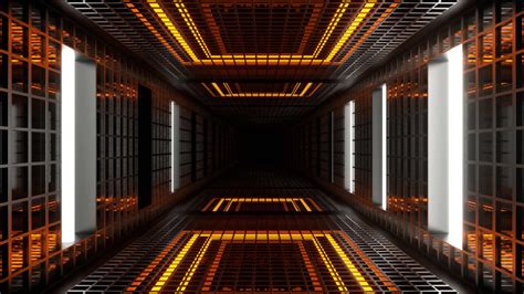 Orange And White Grate Tunnel With Strobe Background Vj Loop In 4k 48868502 Stock Video At Vecteezy