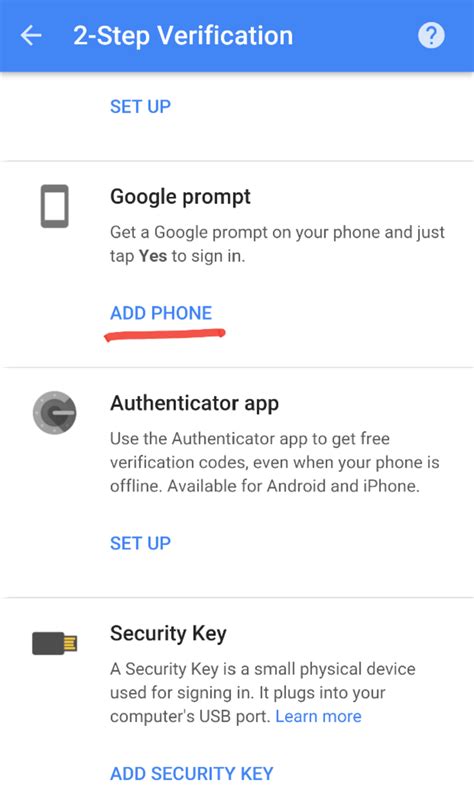 TECHMOB Google Two Step Authentication