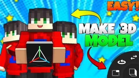 Minecraft Character Modeling With Prisma 3d Is So Easy 🤩 Prisma 3d