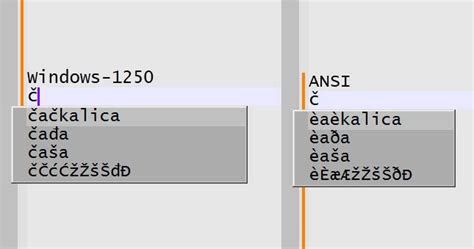 Problem With Char Encoding For Suggested Words Notepad Community