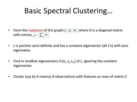 PPT Spectral Clustering Insightful Solution Beyond K Means PowerPoint Presentation ID 1436808