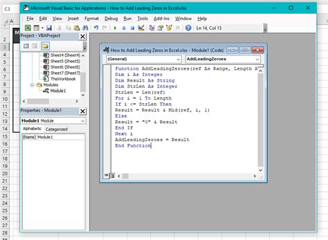How To Add Leading Zeros In Excel 5 Easy Ways Vba