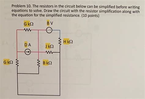 Solved Problem The Resistors In The Circuit Below Can Be Chegg