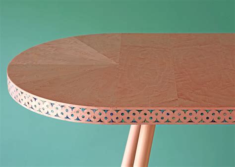 Bethan Gray Bases Brass Patterned Tables On Omani Architecture