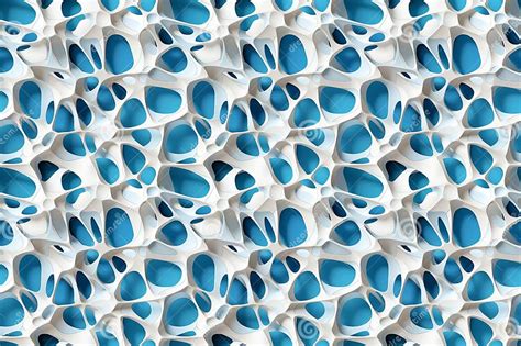 Seamless Voronoi Pattern Backgrownd Stock Illustration Illustration