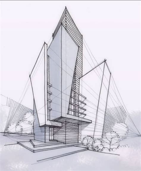 Architectural Perspective Drawing