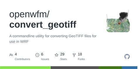 Github Openwfmconvertgeotiff A Commandline Utility For Converting Geotiff Files For Use In Wrf
