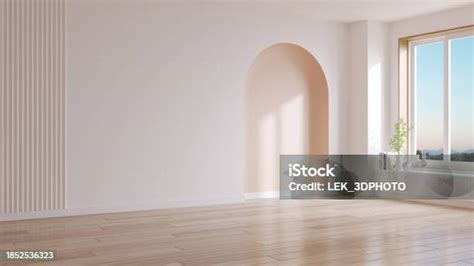 복숭아 솜털 트렌드 컬러 년 2024 미니멀한 인테리어 거실 복숭아 색 파스텔 톤 모형 배경입니다 3d 렌더 복숭아류에 대한 스톡 사진 및 기타 이미지 Istock