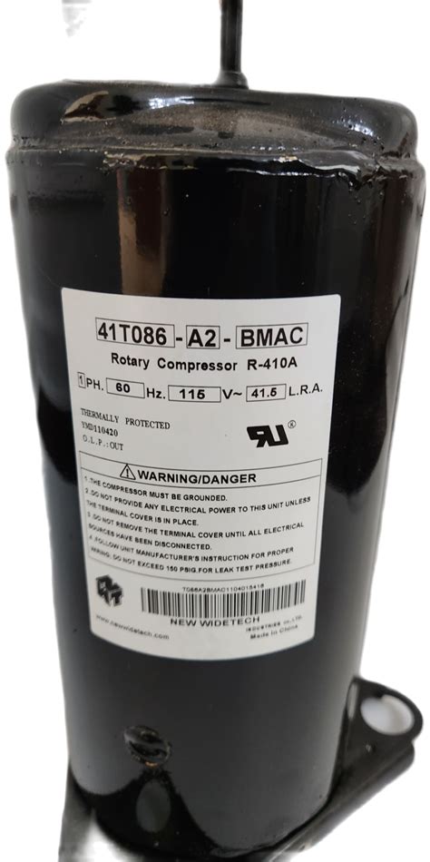 Compressor Assembly 41t086a2 Haier Parts R410a Rotary Compressor