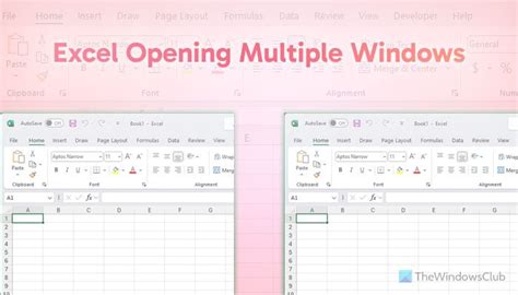 How To Stop Excel From Opening Two Windows