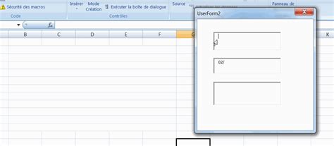 Xl 2003 Saisie De Lheure Dans Une Textbox Macros Et Vba Excel