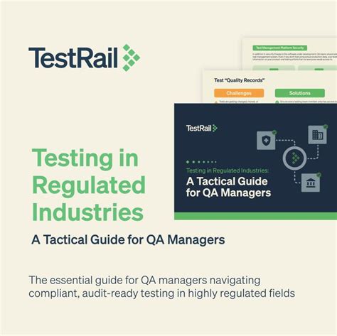 Testrail On Linkedin Do You Manage Qa In A Highly Regulated Field Such As Healthcare Finance…