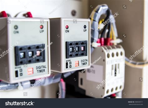 Electrical Digital Timer Control Box Selective Stock Photo Shutterstock