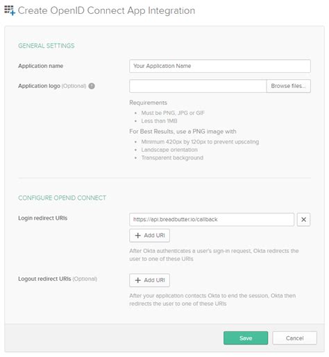 How To Set Up Your Own Okta App Openid Connect Bread And Butter Io