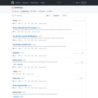 Open Source Typefaces Are Na