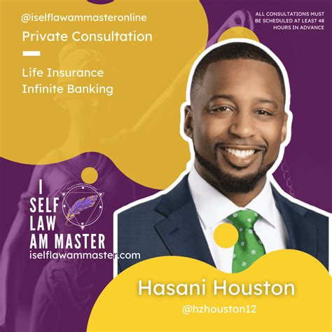 Consultation With Hasani Houston