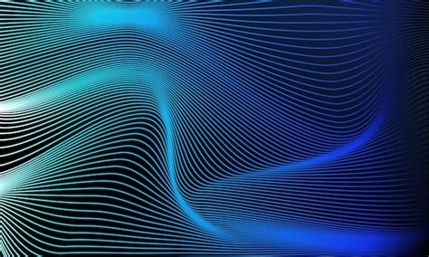 Premium Vector Abstract Vector Background With Blue Flowing Dynamic Wave Lines