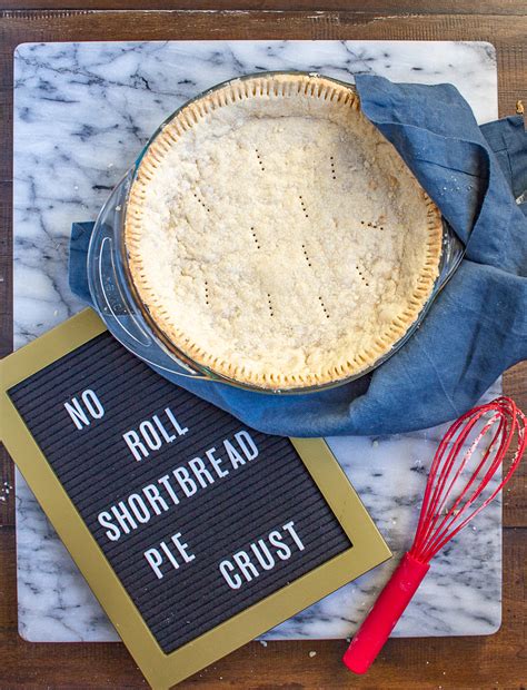 No Roll Pie Crust Recipe How To Make A Shortbread Pie Crust