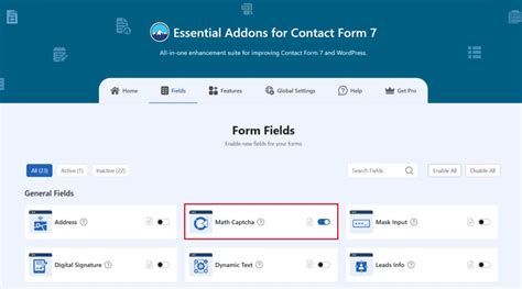 How To Add Math Captcha Field In Contact Form 7 Tutorial
