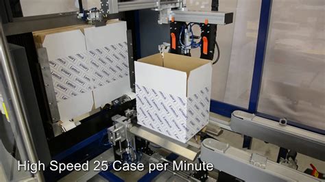 Lantech Inline Case Erector Youtube