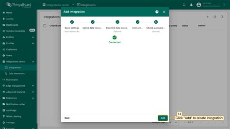Azure Service Bus Integration Thingsboard Professional Edition