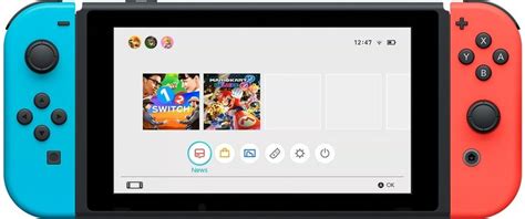 Heres A Closer Look At Nintendo Switchs Home Screen