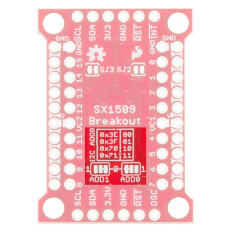 Sx1509 Io Expander Breakout Hookup Guide Sparkfun Learn