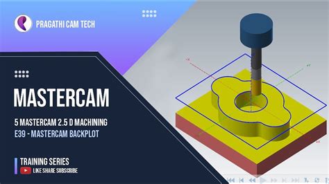 Mastercam Tool Path Back Plot Youtube