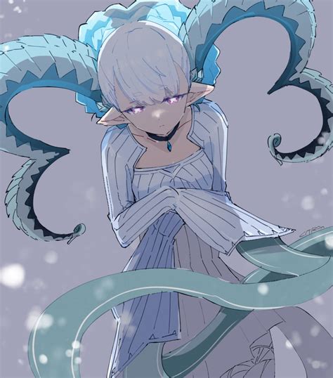 Tiamat And Larva Tiamat Fate And More Drawn By Citron Citron Danbooru