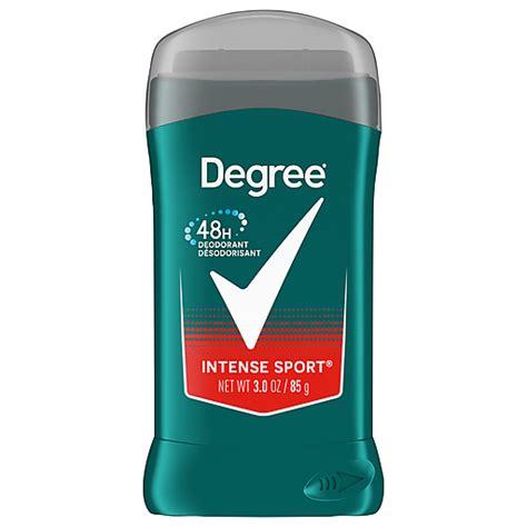 Degree Deodorant, Intense Sport, 48 H 3 Oz | Deodorants ...