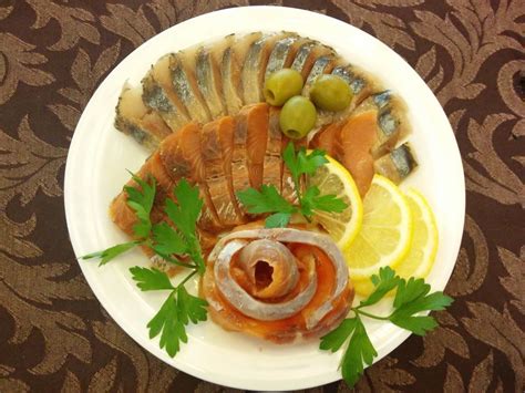Рыбная нарезка 57 фото