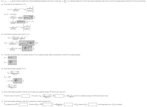 Show That The Bayes Estimator In Part D Can Be