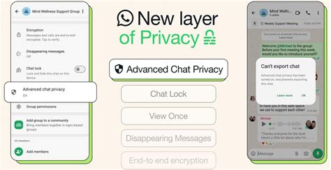 Whatsapps New Advanced Chat Privacy Protects Sensitive Messages Cybernoz Cybersecurity News