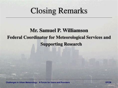 PPT Closing Remarks PowerPoint Presentation Free Download ID