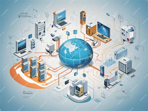 Premium Ai Image Ict Information Telecommunication Technology Evolution Advancement