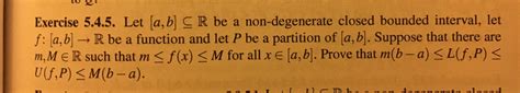Solved Let A B Subsetequalto R Be A Non Degenerate Closed Chegg Com