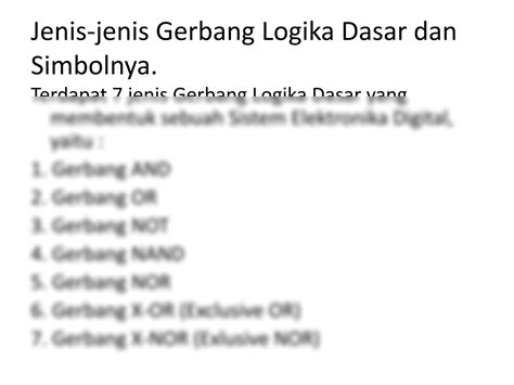 SOLUTION Gerbang Logika Dasar Part Studypool