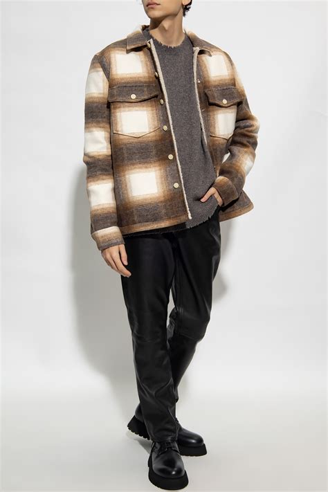 Brown ‘gravity Insulated Jacket Allsaints Vitkac Gb