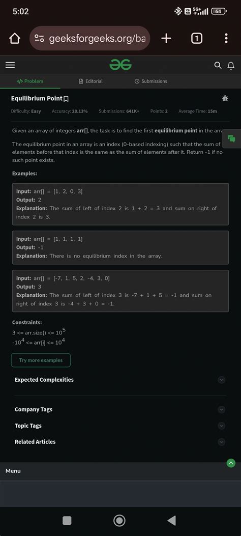 🚀 Day 61160 Geeksforgeeks 160 Day Challenge Moulick Bose ⚡