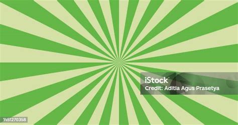 그라데이션 녹색 색상의 추상 폭발 배경 아시아 스타일의 눈부심 효과 햇살 반짝이는 패턴 방사형 광선의 벡터 그림입니다 좁은 빔 배경 포스터 배너 표지 광고에 대한 스톡 벡터
