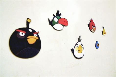 Angry Birds Fridge Magnet Set Gadgetsin