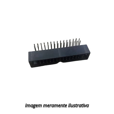 Conector Header 30 Vias Macho 90º Para Placa Smartprojects Brasil Componentes Eletrônicos
