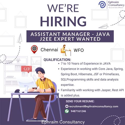 Ephraim Consultancy On Linkedin Java J2ee Springboot Sql Eai Soa