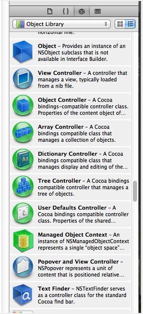 Iphone New Objects Library In Xcode 42 With Ios 5 Stack Overflow