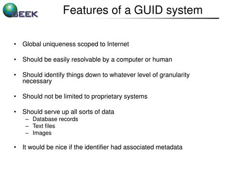 Ppt Globally Unique Identifiers And Life Science Identifiers Powerpoint Presentation Id4223475