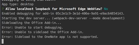 Unable To Start Debugging And Officeaddinmanifest1readmanifestfile Is Not A Function · Issue