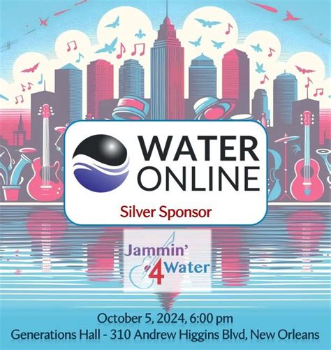Jammin 4 Water Was Formed By A Group Of Weftec Attendees Who Shared The Common Bond Of Music