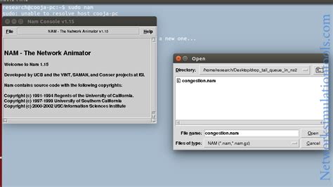 Required Process To Install Nam Network Simulation Tools