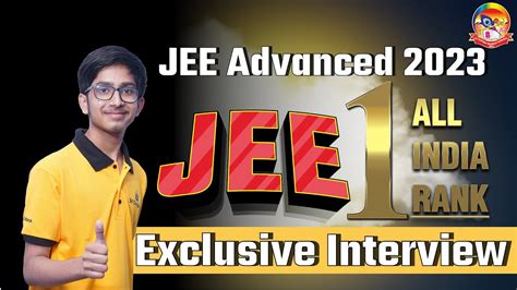 air 1 jee advanced topper of jee advanced 2023 chidvilas reddy sri chaitanya youtube