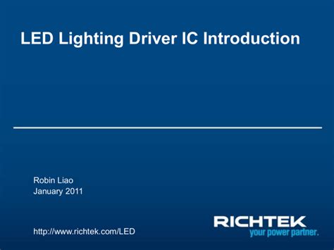 LED Lighting Driver IC Introduction